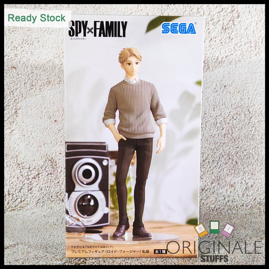 Jual Sega Spy x Family Loid Forger Casual Clothes Premium Figure Japver ...