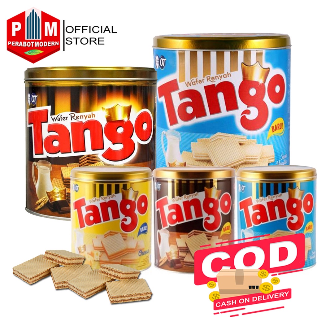 Jual Tango Wafer Kemasan Kaleng 300gr / Tango Wafer Kaleng All Variant ...