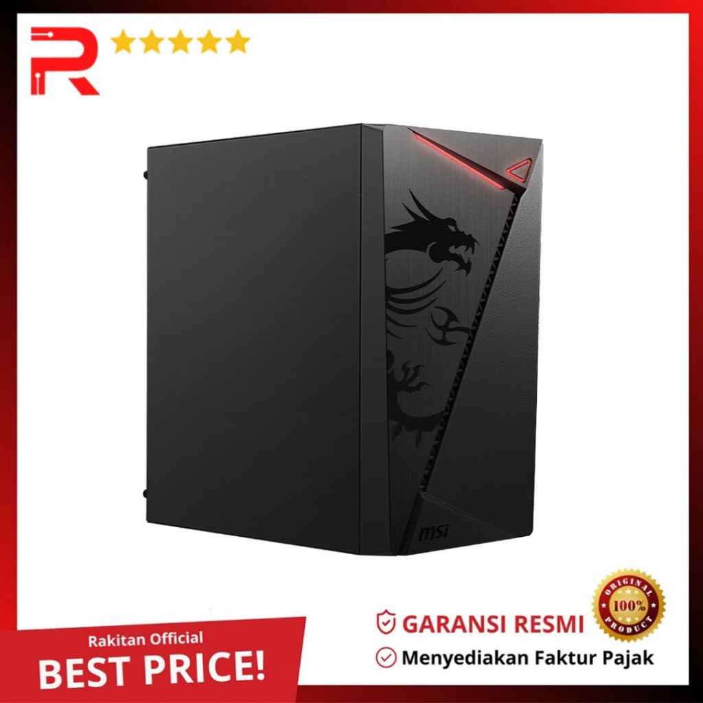 Jual Casing MSI MAG SHIELD M301 - Micro ATX GAMING CASE | Shopee Indonesia