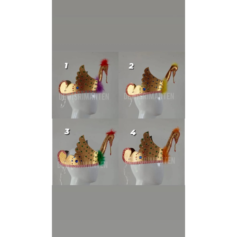 Jual Mahkota angsa ( harga 1 pcs)/Mahkota Tari | Shopee Indonesia