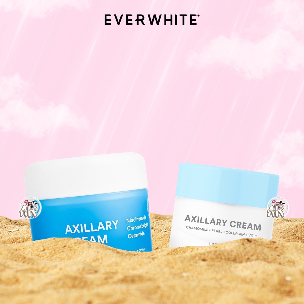 Jual EVERWHITE AXILLARY CREAM / CREAM PENCERAH LIPATAN DAN UNDERARM ...