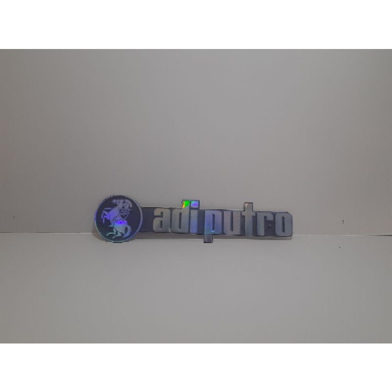 Jual Sticker Hologram Cutting Laser Logo Emblem Adi Putro Bismania ...