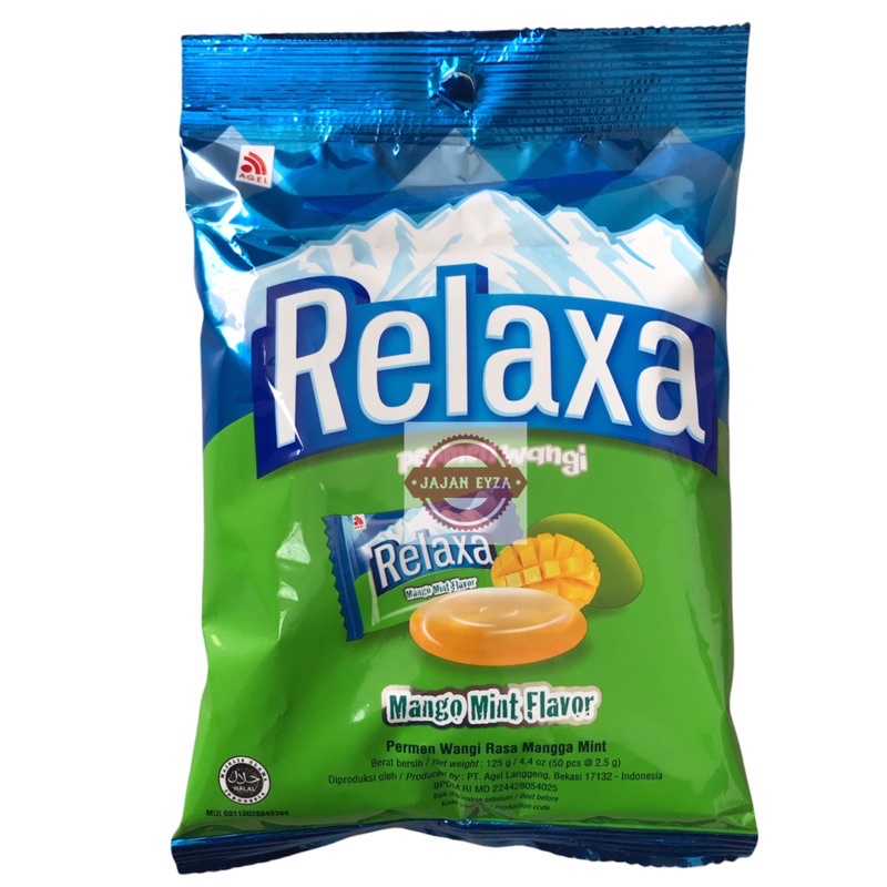 Jual RELAXA PERMEN MINT FLAVOUR POUCH ISI 5O PCS | Shopee Indonesia