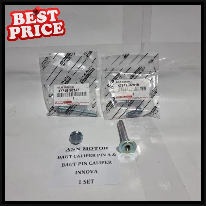 Jual [ASN] BAUT CALIPER PIN A + BAUT PIN CALIPER INNOVA HARGA PER 1 SET 2PC | Shopee Indonesia