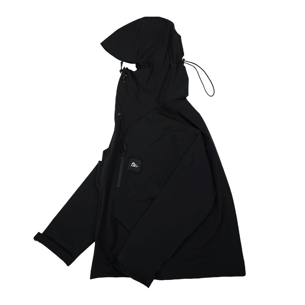 Jual Anorak Jacket Fillingstreet - suide black | Shopee Indonesia