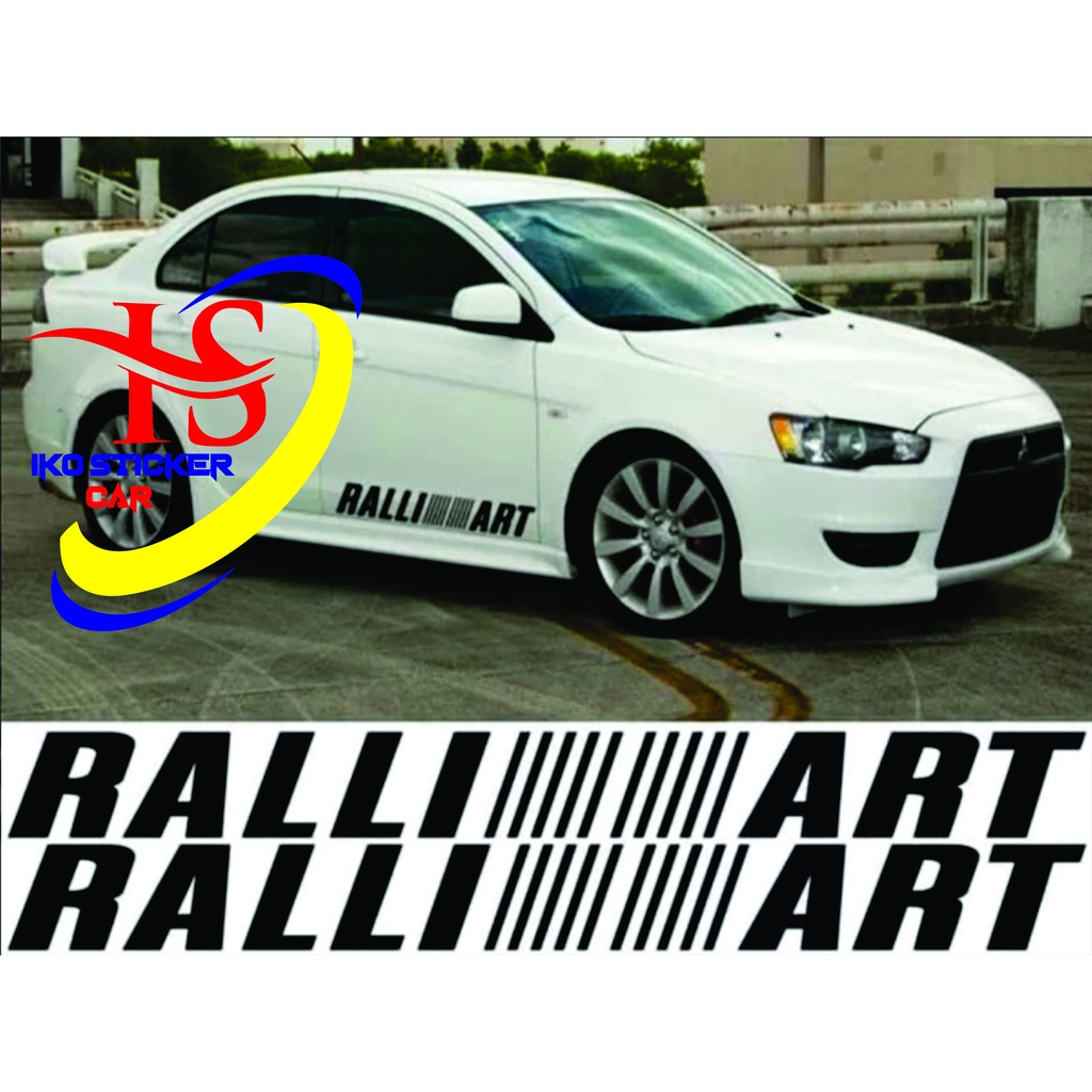 Jual Sticker Ralliart Sticker Sticker Lancer Stiker Mitsubishi | Shopee ...