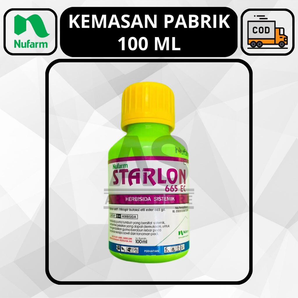 Jual Herbisida STARLON 665 EC 100ml Pembasmi Gulma Berkayu | Shopee ...