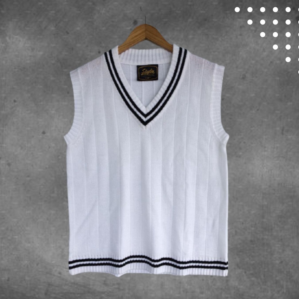 Jual Vest Rajut Premium Pria & Wanita - SKYLIN Knitwear | Shopee Indonesia