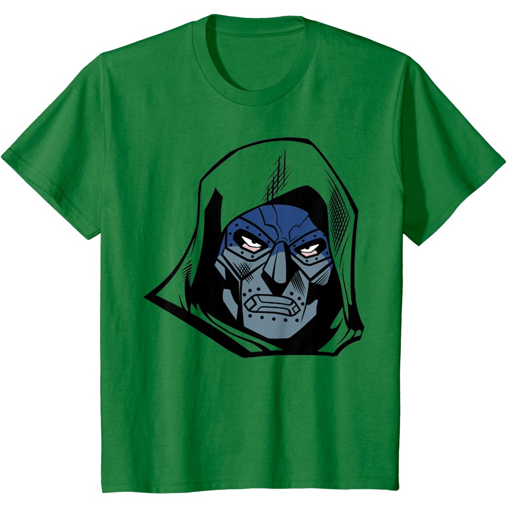 Jual Kaos anak Marvel Fantastic Four Doctor Doom Big Face | Shopee ...