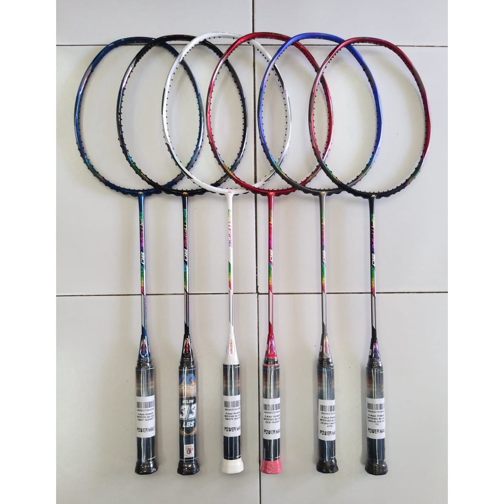 Jual RAKET POWER MAX / POWERMAX SPITFIRE 80 - 6U/78GR FRAME UNIK ...