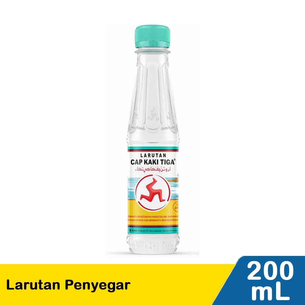Jual Larutan Cap Kaki Tiga Botol 200ml Penyengar Tenggorokan | Shopee Indonesia