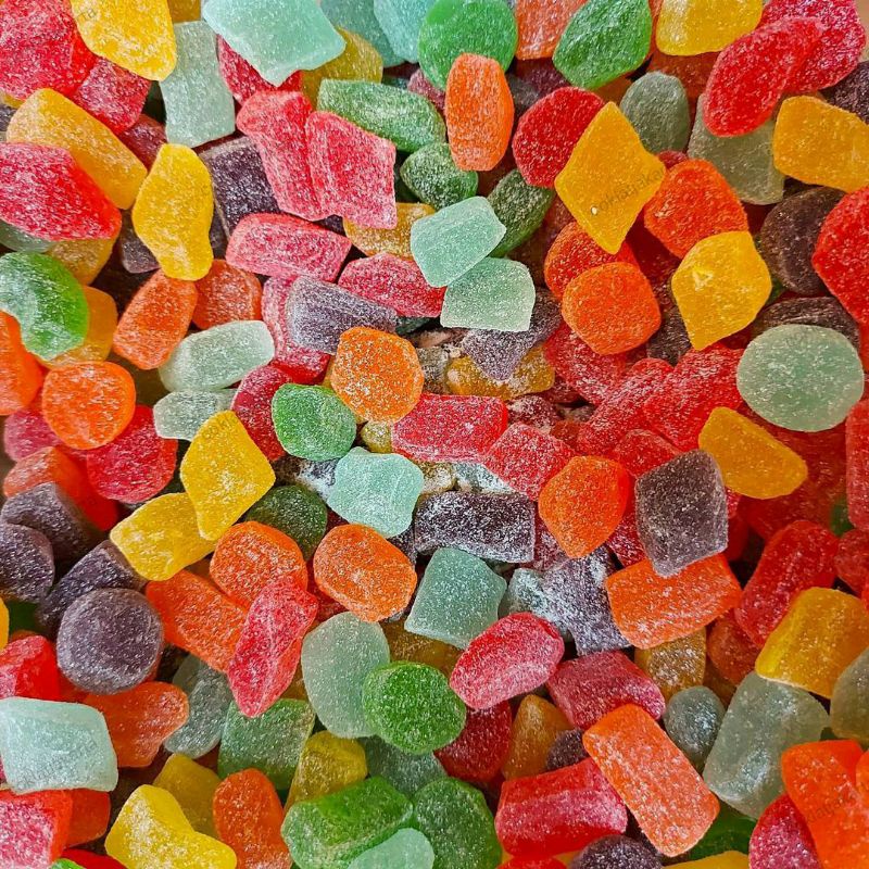 Jual *Mixed Pastilles Jelly Fruit/Jelly Malaysia 1 KG / 500 Gr / 250 Gr ...