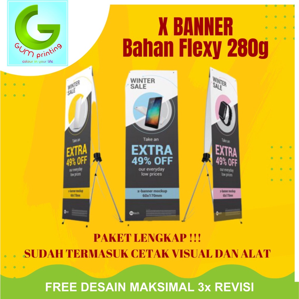 Jual Spanduk /Banner Paket Tiang Makanan/Minuman/dll 60x160cm | Shopee ...
