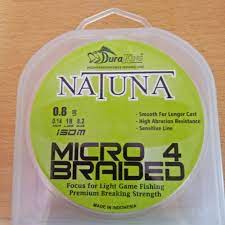 Jual Senar Pancing PE Duraking Braided Micro Natuna 150m | Shopee Indonesia