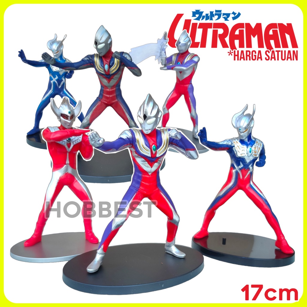 Jual Action Figure ULTRAMAN Miniatur Topper Kue Pajangan Mainan Ultra ...