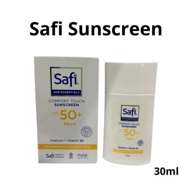 Jual safi sun essentials comfort touch sunscreen spf 50+pA++, 30ml ...