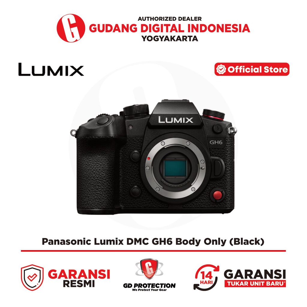 Jual Panasonic Lumix GH6 Body Only PWP Lens 45-150mm | Shopee Indonesia