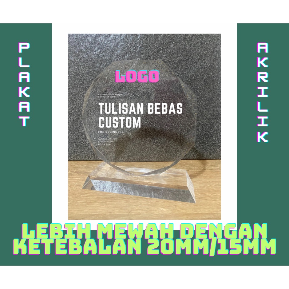 Jual PLAKAT AKRILIK DIAMOND CUSTOM PREMIUM, Plakat Wisuda, Plakat ...
