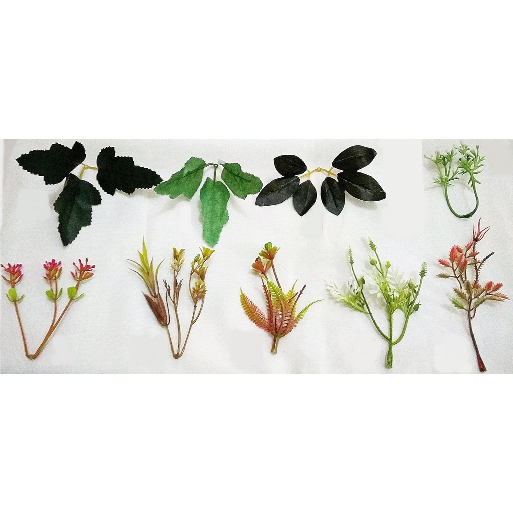 Jual Aneka Daun Rumput Putik Filler Bunga Mawar Plastik Hiasan ...