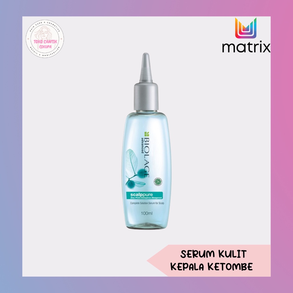 Jual MATRIX Biolage Scalppure Gel Tonic 100ml - Serum Rambut Ketombe ...