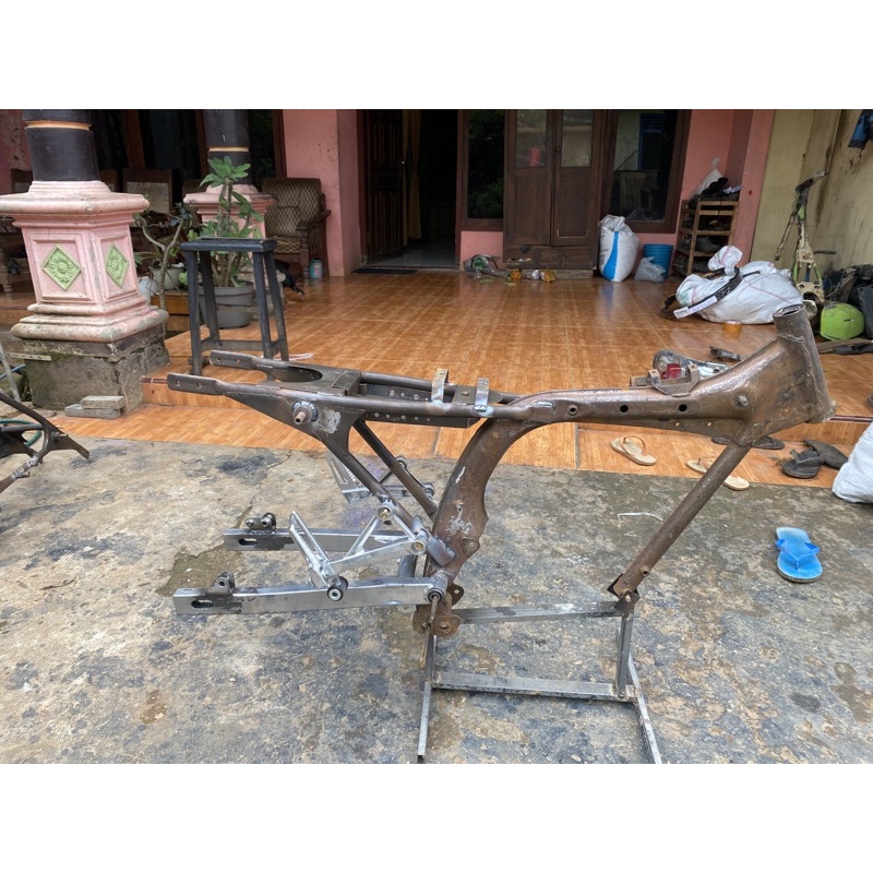 Jual rangka cb tatan nganjuk an begel panjang set arm dan postep rangka ...