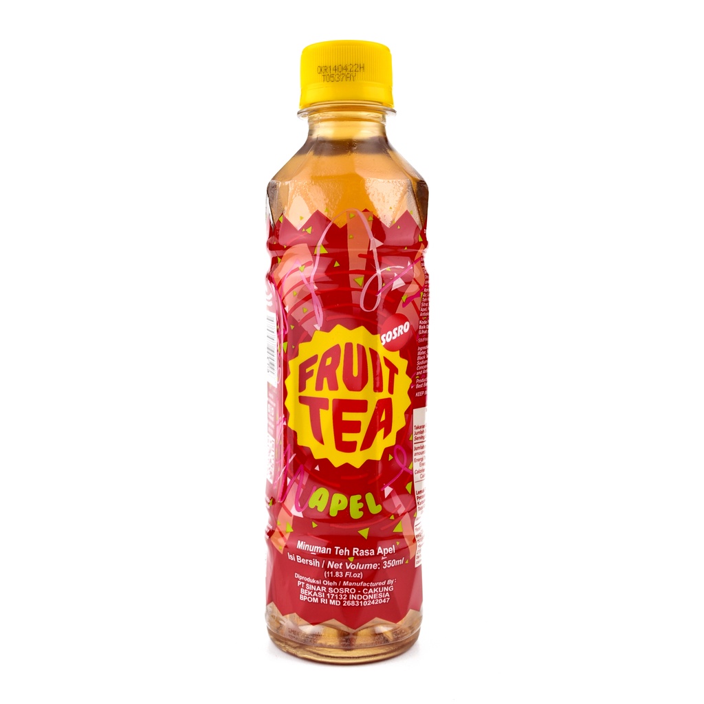 Jual MINUMAN FRUIT TEA TEH RASA BUAH 350 ML BOTOL | Shopee Indonesia