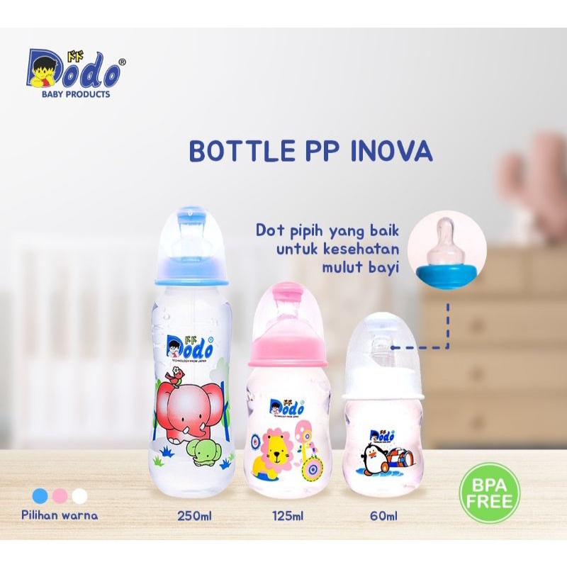 Jual Dodo Botol Susu Dot Gepeng Botol Pp Inova Shopee Indonesia