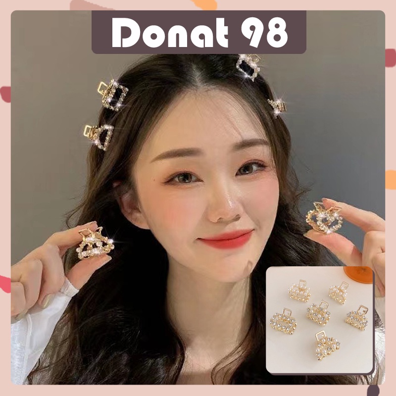 Jual Jepit Mutiara Logam Warna Emas - Jepit Rambut Alloy Mini Jedai 2 ...