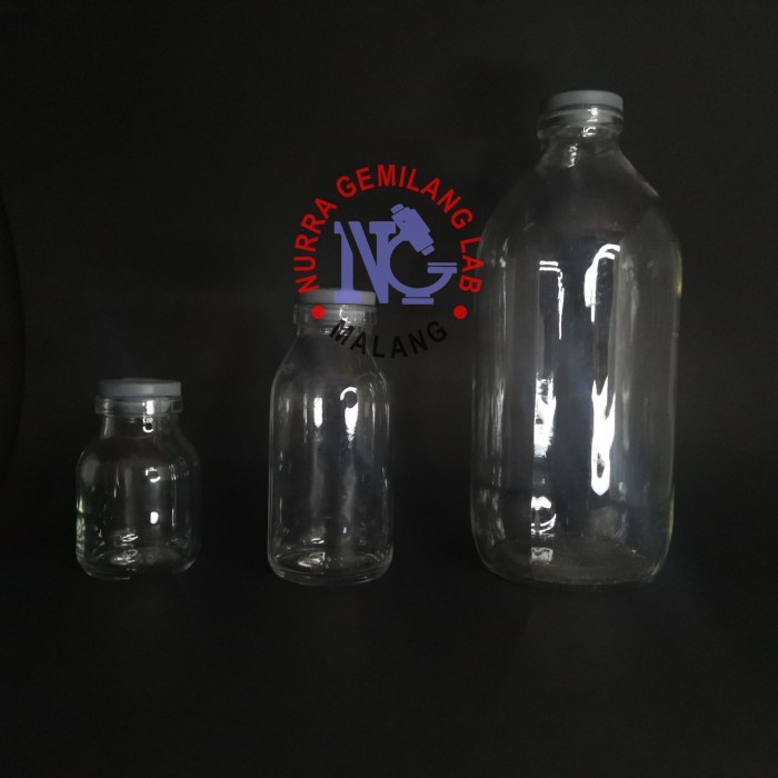 Jual Botol Vial Bening / Botol Asi 50ml | Shopee Indonesia