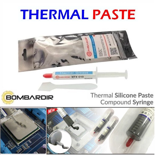 Jual Thermal Paste Grease Suntik BOMBARDIR Heatsink Compounds XFX 610 ...