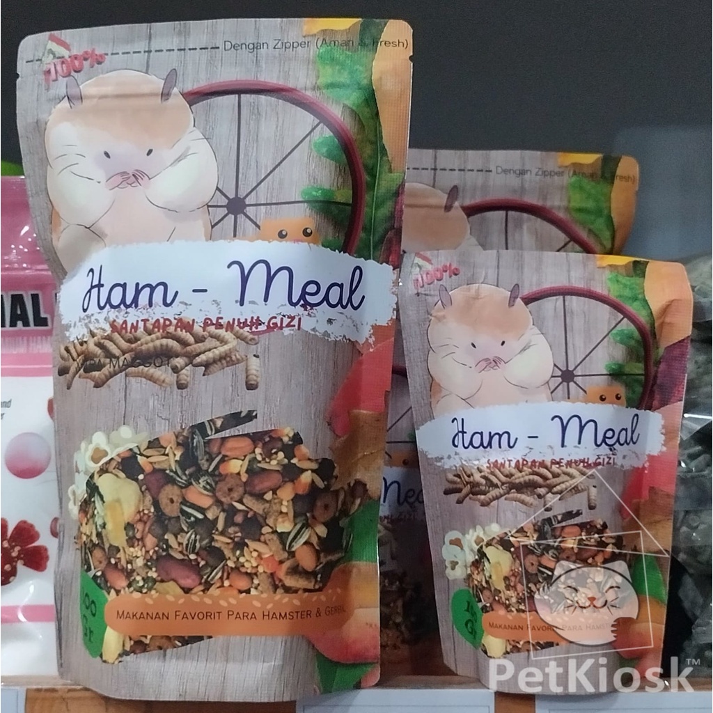 Jual Ham-Meal Makanan Pakan Hamster dan Gerbil / Hamster Food ...