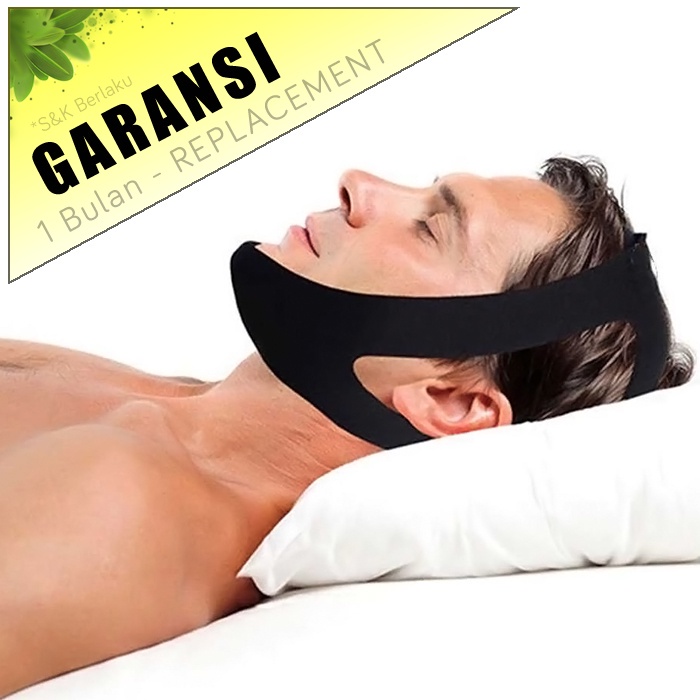 Jual [COD] Alat Bantu Terapi Tidur Sabuk Anti Ngorok Pernafasan Snoring ...