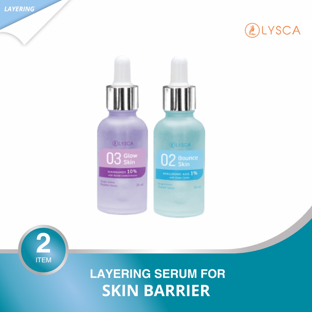 Jual LYSCA Layering Single Active Serum SKIN BARRIER | Shopee Indonesia