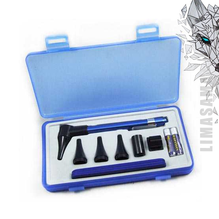 Jual [COD] Otoskop Alat Cek Pemeriksa Telinga THT Flashlight Senter ...