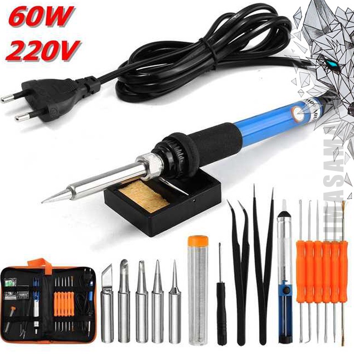 Jual Peralatan Solder Kit Alat Reparasi Elektronik 7 in 1 13in1 Set ...