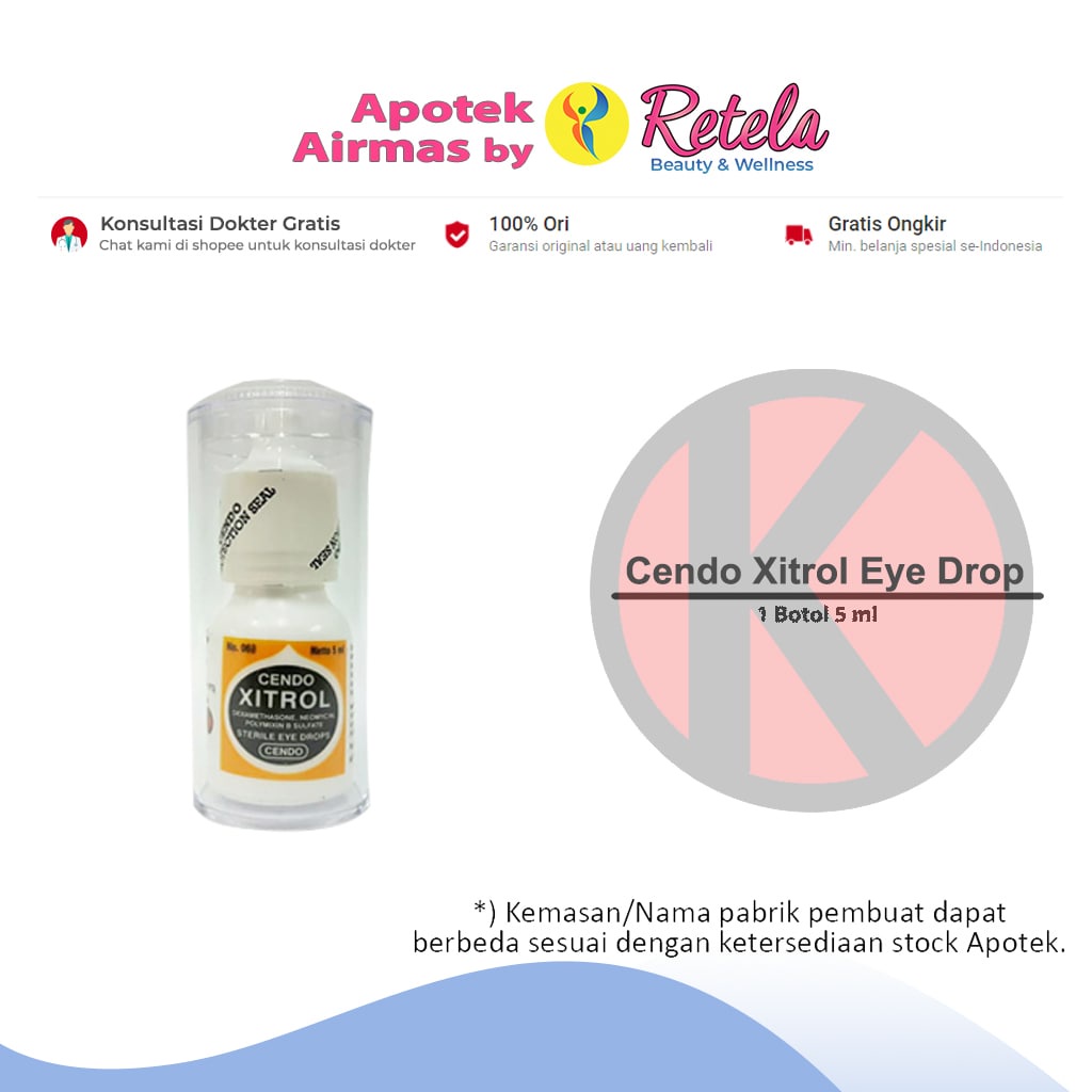 Jual CENDO XITROL TETES MATA 5ML | Shopee Indonesia