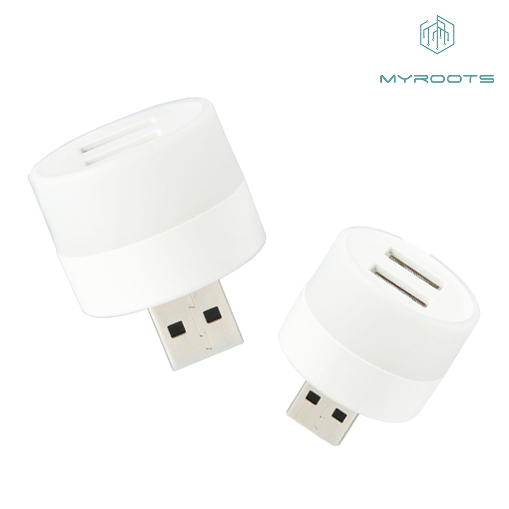 Jual Myroots Lampu Mini LED H2201 Multifungsi To 2 Usb Lampu Baca Lampu ...