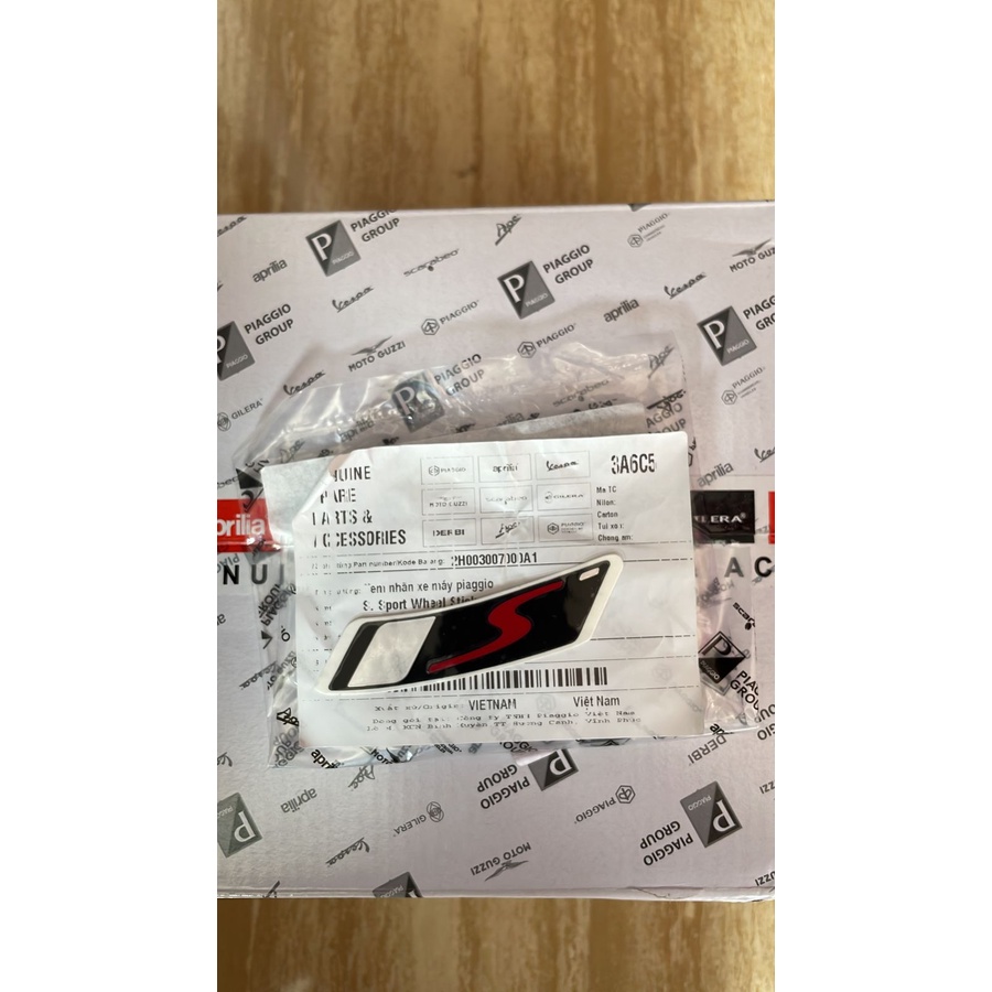 Jual Sparepart Vespa Sticker Emblem Velg Decal Wheel Rim S,Sprint,GTS ...
