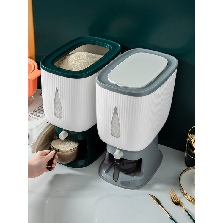 Jual Dispenser Beras 10 KG Rice Box Dispenser / Tempat Wadah ...