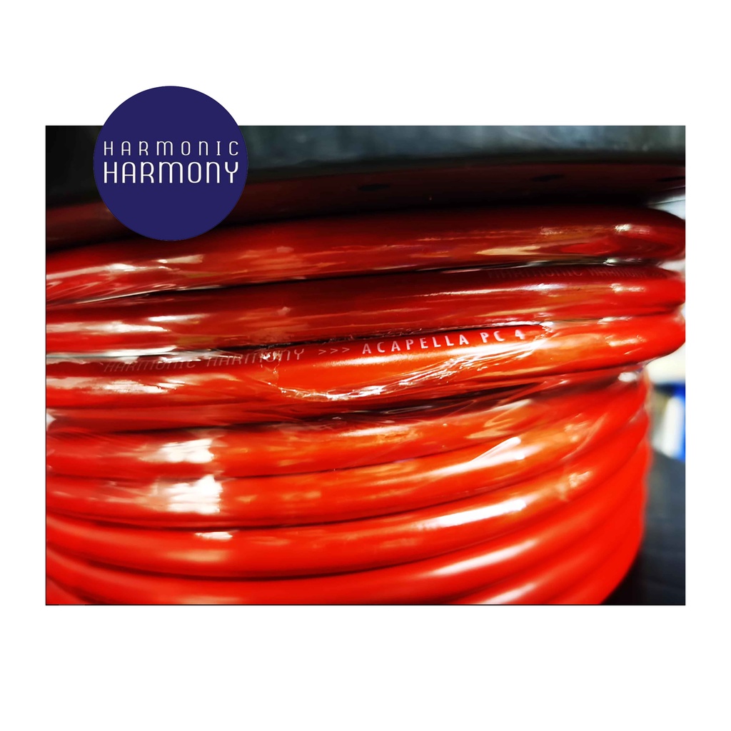 Jual Harmonic Harmony Acapella PC4 Kabel Power AWG 4 Per Meter | Shopee ...
