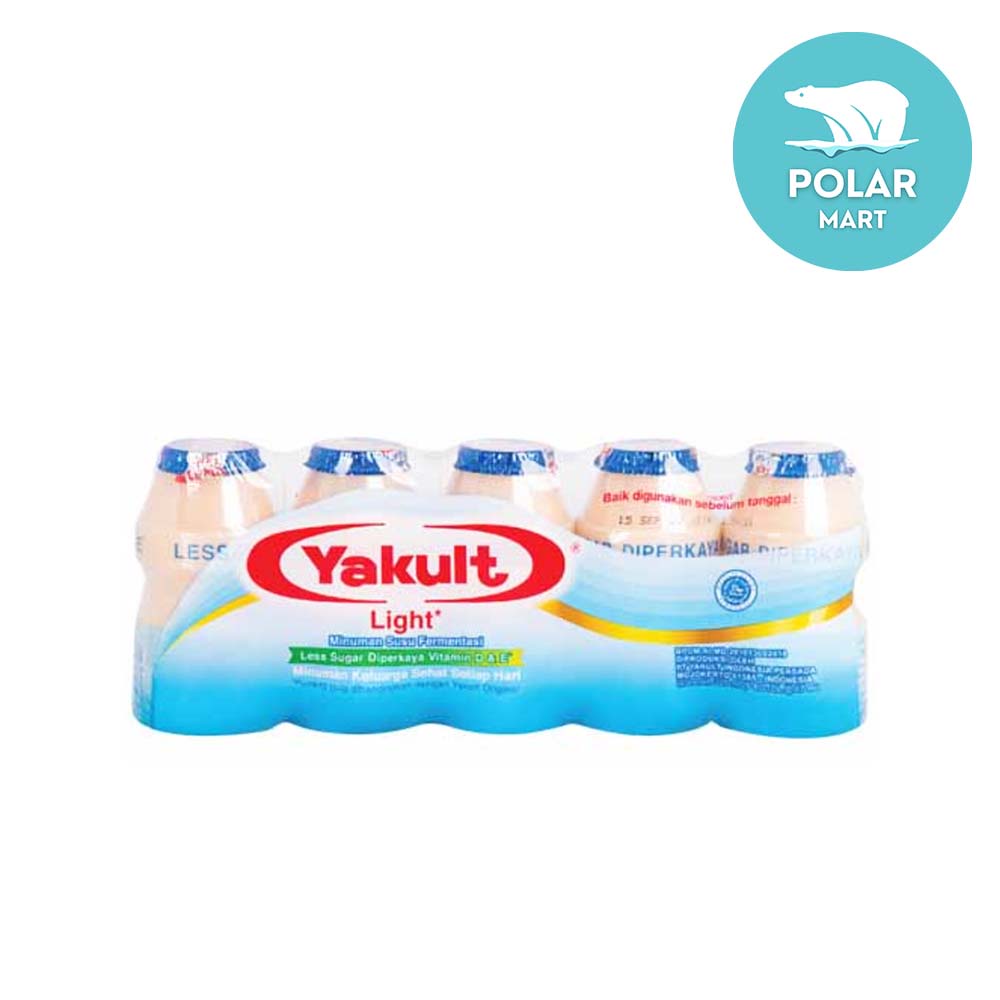 Jual Yakult Light Isi 5 Botol per Pack | Shopee Indonesia