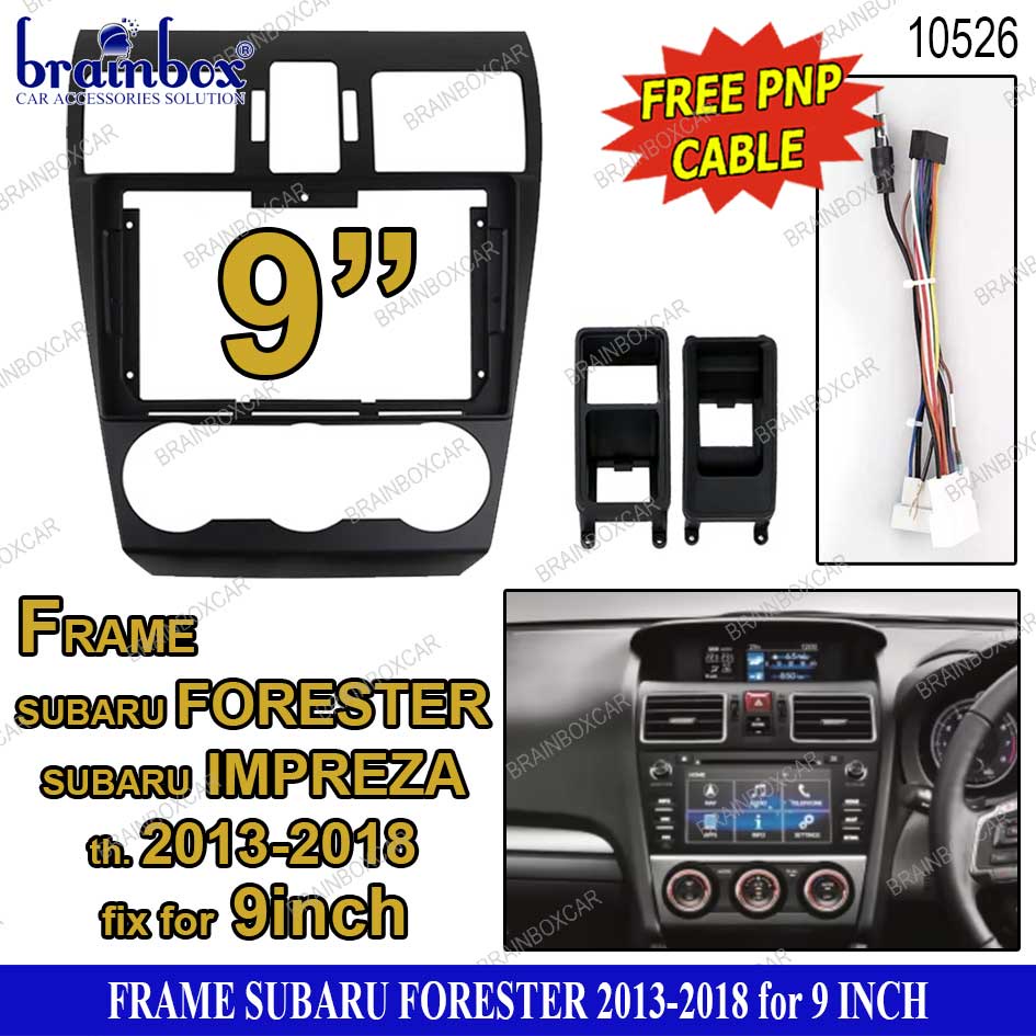 Jual Frame Head Unit Subaru Forester Impreza 2013-2018 9 Inch Bingkai ...