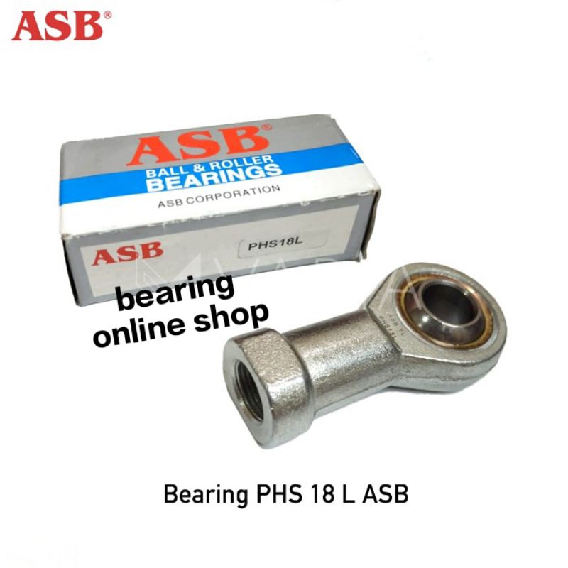 Jual Bearing Rod End PHS 18 L ASB drat kiri | Shopee Indonesia