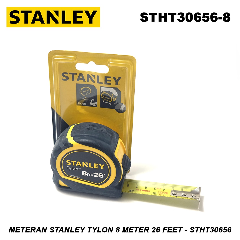 Jual Meteran Stanley Tylon 8 Meter 26 Feet - STHT30656 | Shopee Indonesia