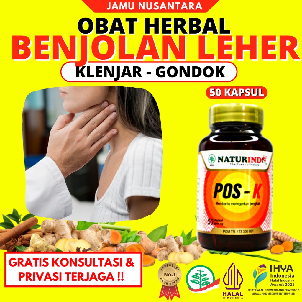 Jual Obat Benjolan Di Leher Lipoma Gondok Tiroid | Shopee Indonesia