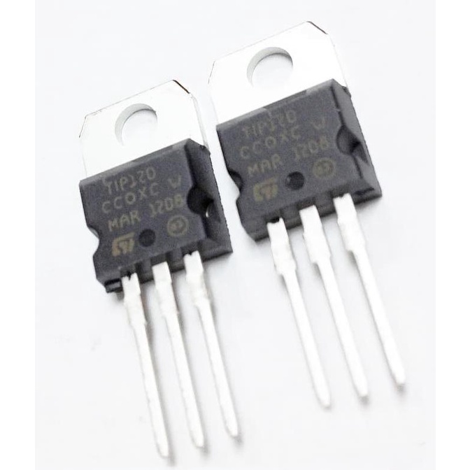 Jual TIP120 Darlington Transistor TO-220 NPN ST Arduino Supply DIP IC ...