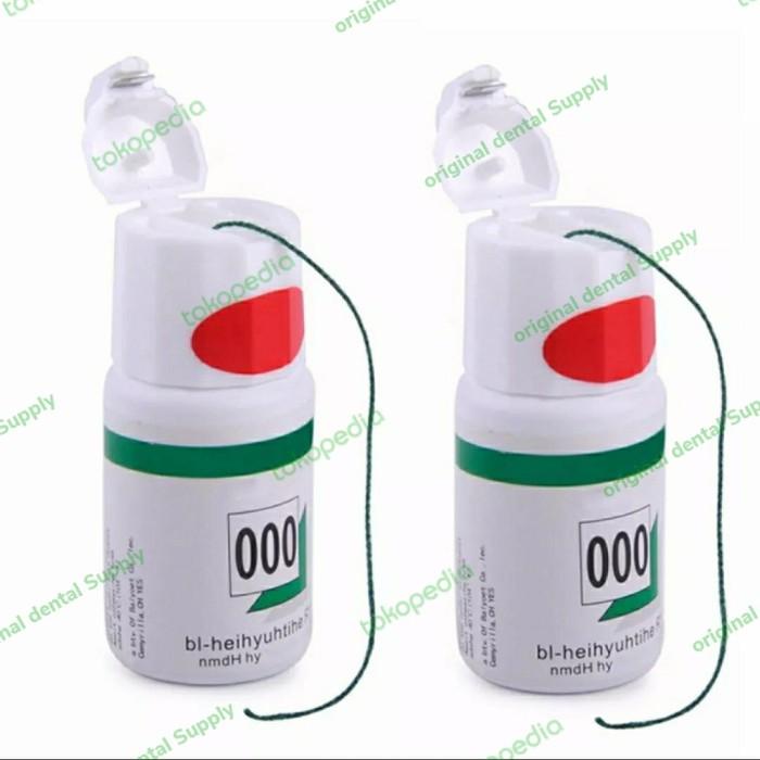 Jual Benang Retraksi Ginggival Dental Ginggival Retraction Isi 2 Meter ...