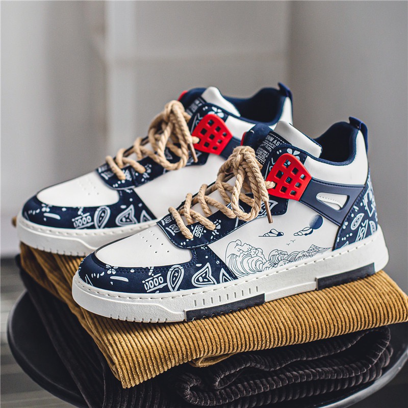 Jual Highland Sepatu Pria Sneakers Casual Kekinian Sepatu Jalan Tali ...