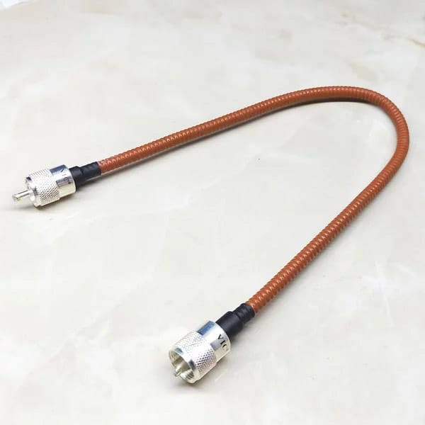 Jual Kabel Jumper Teflon PL Male to PL Male Konektor PL259 D5 Panjang ...