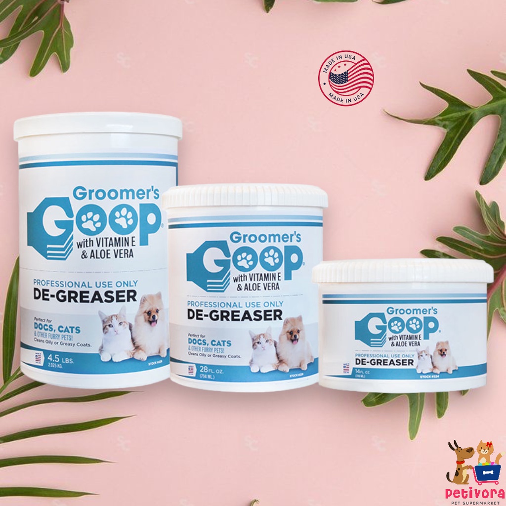 Jual DEGREASER GROOMER'S GOOP Shampoo Grooming Kucing Anjing Tear Stain | Shopee Indonesia